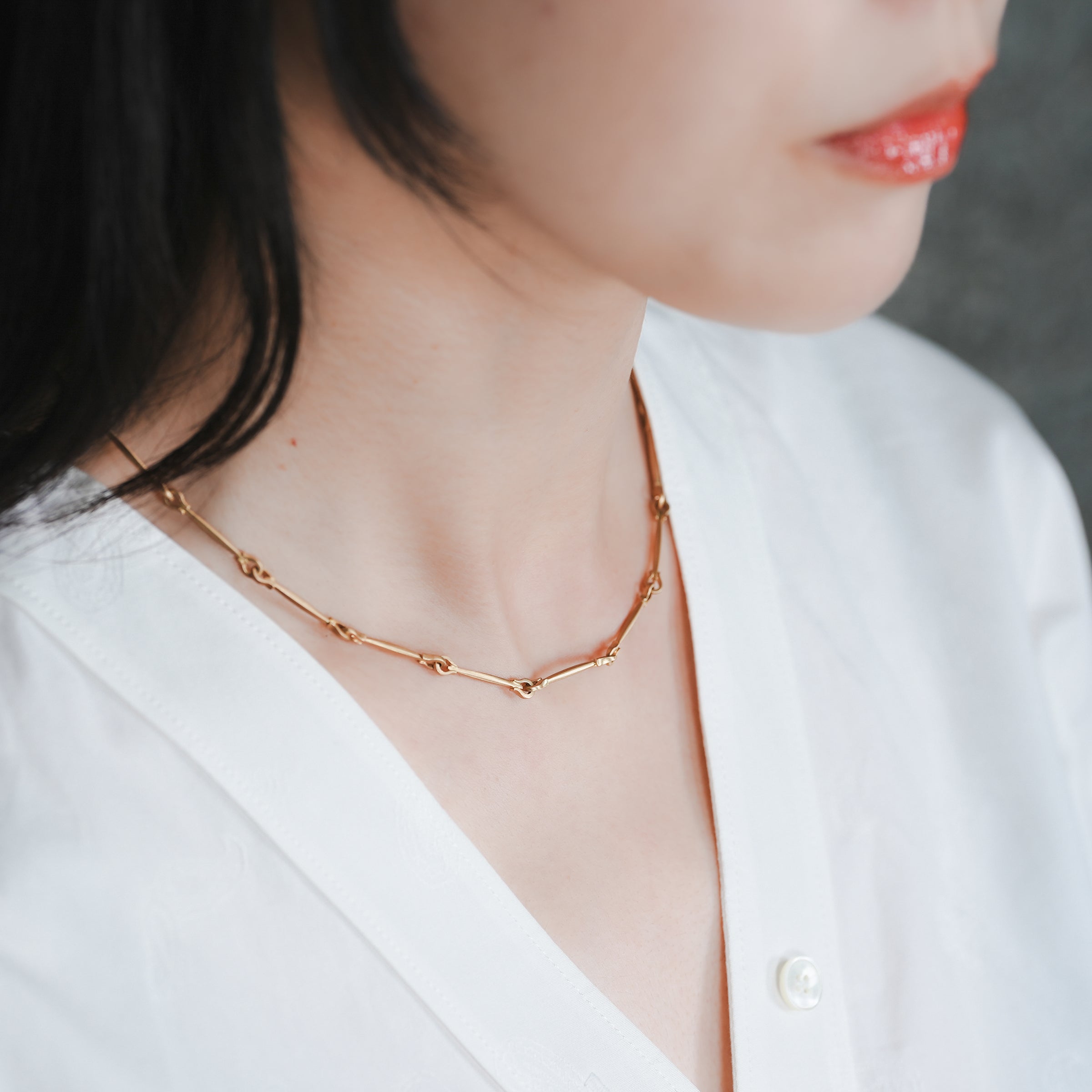 hum ハム THE SYMBOL OF REFINED METAL NECKLACE RF2021-N10 ネックレス リファインメタル